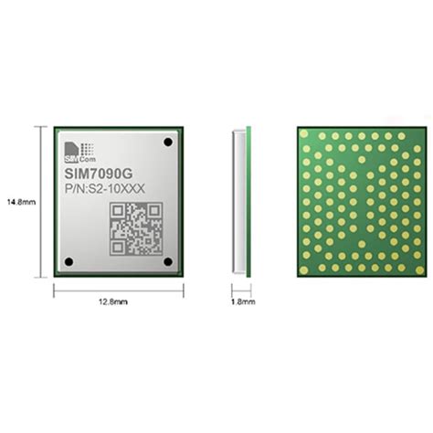 SIM7090G Multi Band Cat M Cat NB Wireless Communication Module LGA Form