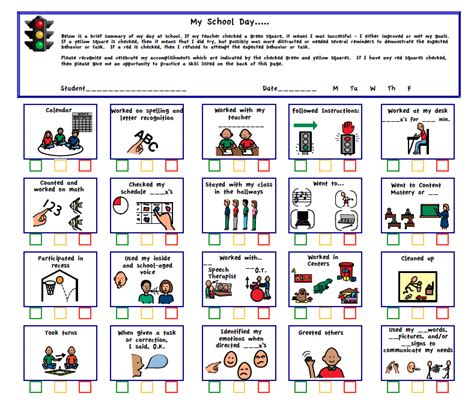 Behavior Charts Token Systems And Schedules