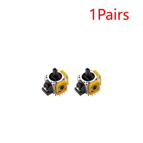 1 2pairs Professional 3d Analog Joystick Sensor Module Potentiometer Thumb Stick For Playstation