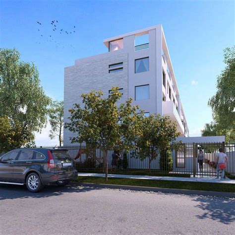 Render Edificio Apartamentos Conjunto Residencial