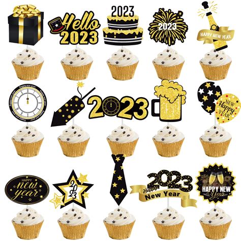 Class Of 2023 Cupcake Toppers 2023 Get New Year 2023 Update