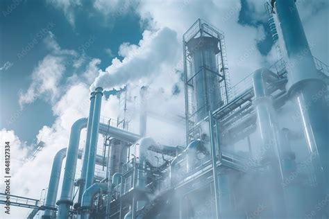 Carbon Capture Utilization And Storage Concept Net Zero Target Limit Global Warming Hi Tech