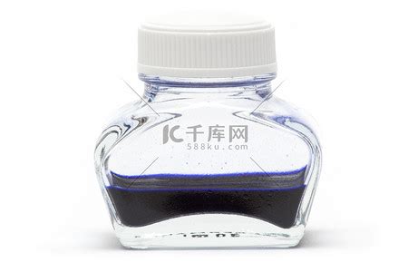 墨水瓶高清摄影大图 千库网