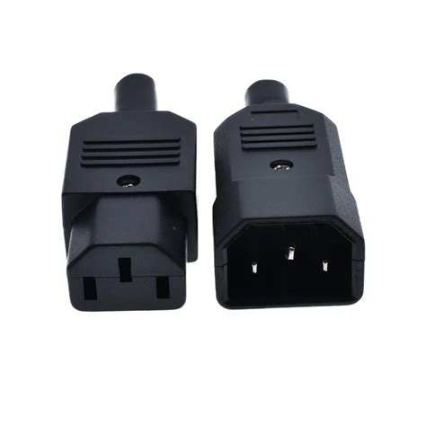 Iec 320 C14 C13 여성 남성 220v 전원 플러그 산업용 플러그 Pdu Ups 배선 전원 플러그 어댑터 Buy 220v 전원 미터 플러그 남성 220v 전원