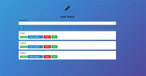 Github Tacco Popa Task Track Todolist