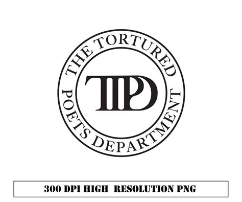 The Tortured Poets Department Png Ttpd New Album The Eras Tour Merch