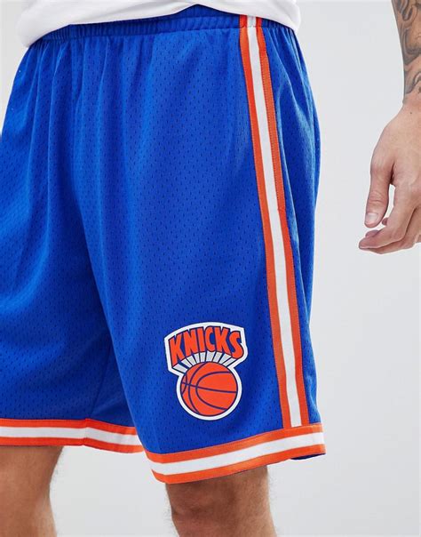 Mitchell And Ness Nba New York Knicks Swingman Shorts In Blue For Men Lyst
