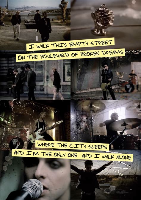 Green Day Boulevard Of Broken Dreams Lyrics