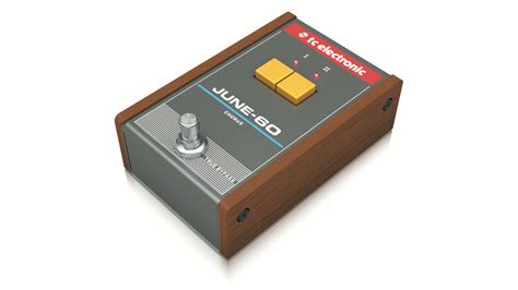 Tc Electronic Brings Back The Juno Chorus With The June 60 Pedal