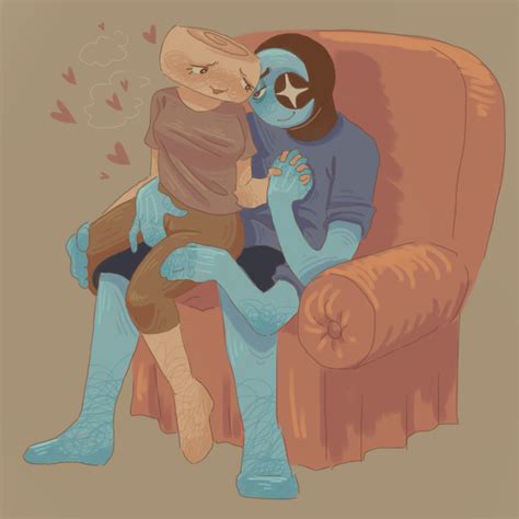 Rule 34 Astro Dandys World Clothing Dandys World Fondling Holding Hands In Clothes Lovers