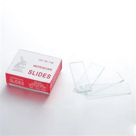 Durable Microscope Glass Slides With Frosted End Siny Medical