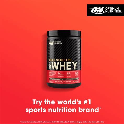 Optimum Nutrition 100 Gold Standard Whey Double Rich Chocolate Ocado