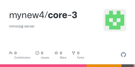 GitHub Mynew4 Core 3 Mmorpg Server