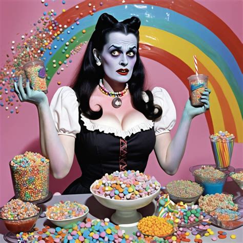 Zombie Munster Soda Jerk Scene Stable Diffusion Online