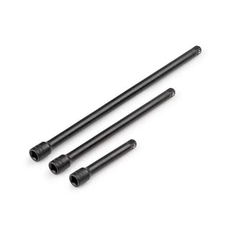 Gearwrench 1 4 In And 3 8 In Drive Flex Extension Bar Set 2 Piece