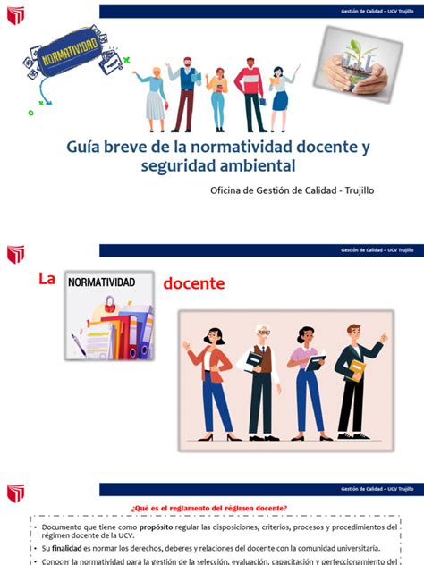 Guía Breve De Normatividad Docente Y Seguridad Ambiental 2021 Pdf