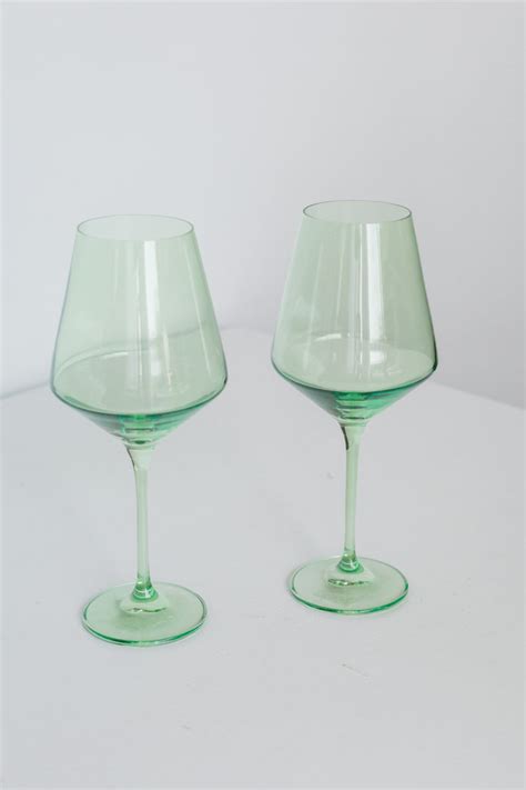 Stemware Wine Page 2 Estelle Colored Glass
