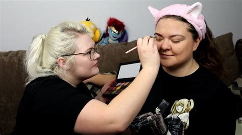 Asmr Cousin Does My Makeup Youtube