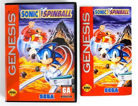 Sonic Spinball Sega Genesis Retromtl