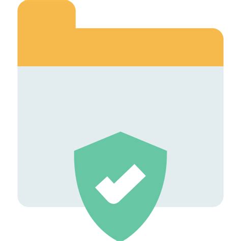 Secure Folder SBTS Flat Icon