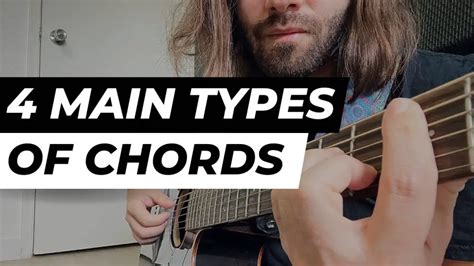 What Are The Main Types Of Chords Audiospring Music