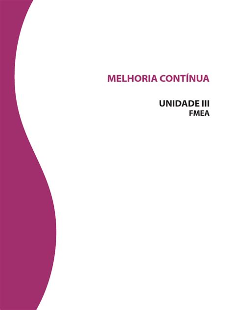 Melhoria Continua Unidade Iii Pdf Qualidade Negócios Probabilidade