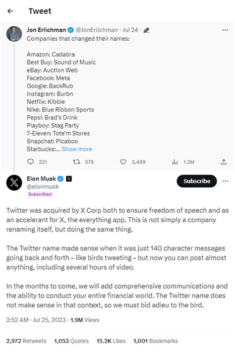 Twitter X Social Medias Biggest Rebrand Blume
