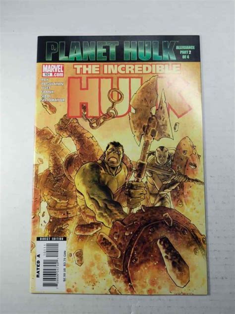Incredible Hulk 101 Nm Plant Hulk Pt 2 Marvel Comics C30d Comic