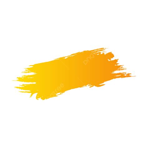 Abstract Brush Vector Design Brush Abstract Yellow Png And Vector
