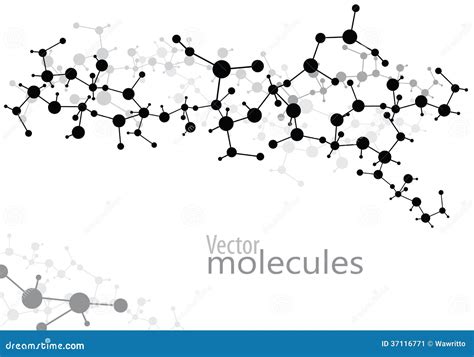 Dna Molecules Vector Illustration Isolated On White Cartoondealer