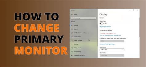 How To Change Primary Monitor For Windows 10 In July 2022 Besttechi