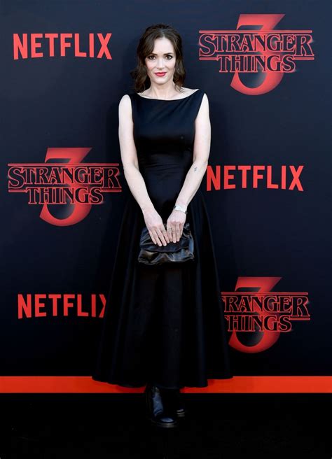 Winona Ryder At Stranger Things Season 3 Premiere In Santa Monica 06