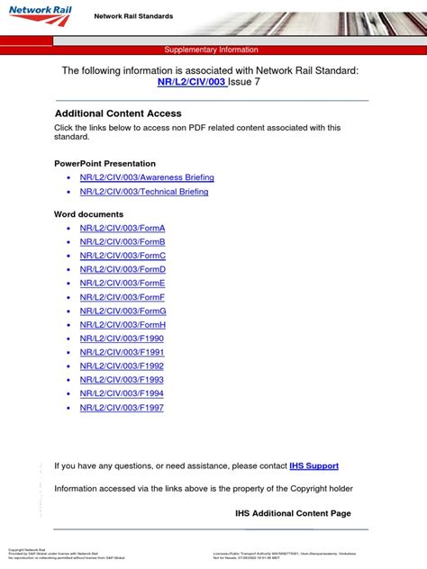 Engineering Assurance Network Rail 2 Of 2 Pdf Regulatory Compliance Disclaimer