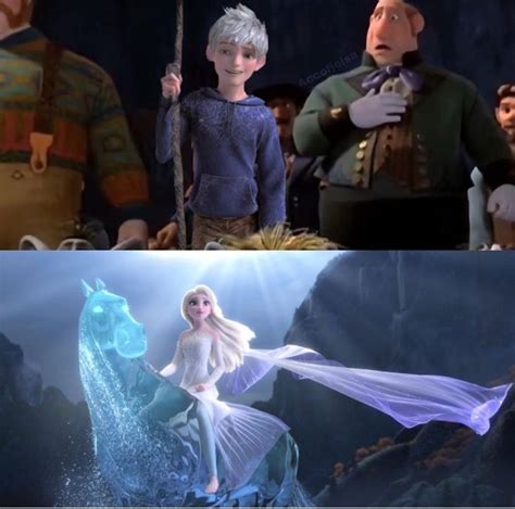 Jelsa Elsa And Jack Frost Frozen Rotg Edit By Accofjelsa On Instagram Jack Frost Jack
