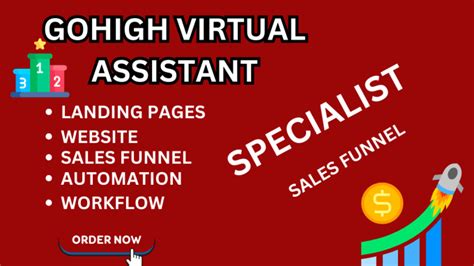 Perform Ghl Virtual Assistant Gohighlevel Automation And Migration By Krista Web Fiverr