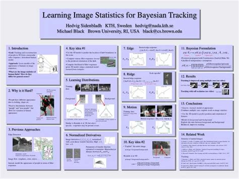 Ppt Learning Image Statistics For Bayesian Tracking Powerpoint