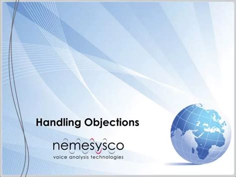 PPT Handling Objections PowerPoint Presentation Free Download ID 3724150