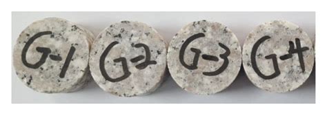 Rock Sample For The Ucs Test And Bts Test A Rock Specimen For The Download Scientific