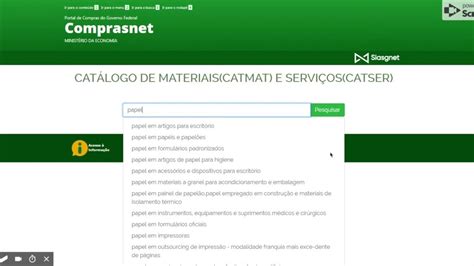 Como buscar códigos CATMAT no comprasnet YouTube