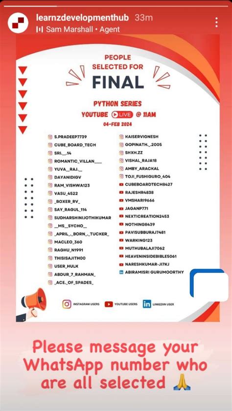 abiramisri gurumoorthy on linkedin pythonseries task coding finalists
