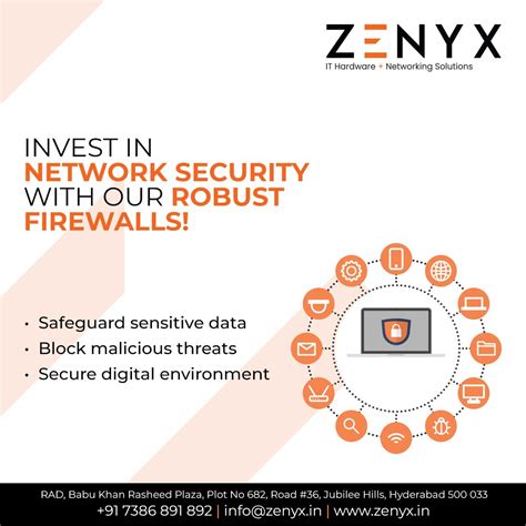 Cybersecurity Networksecurity Firewalls Datasecurity Itsecurity… Zenyx It Infra Solutions