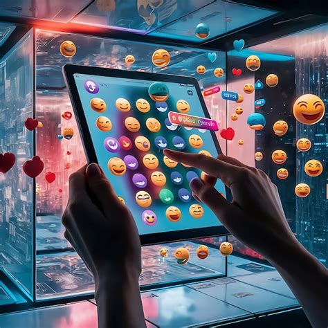 Navegando Por El Futuro De Las Redes Sociales Una Mezcla Surrealista De