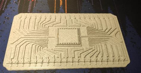 Decapped Ic 40 Pin By Konteliss Download Free Stl Model