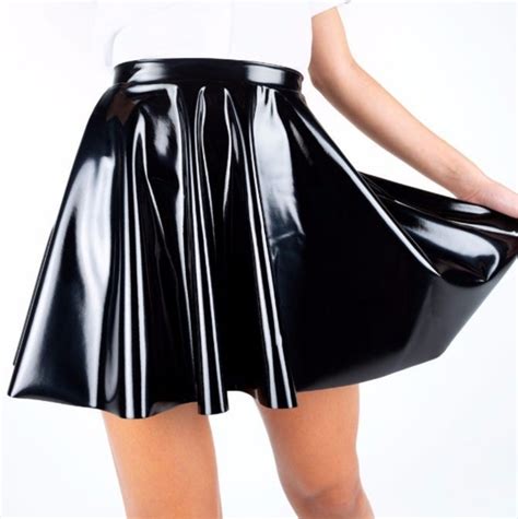 Blackmilk Skirts Pvc Skater Skirt Poshmark