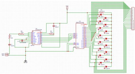 decodificador dtmf con circuitos integrados incluye circuito impreso