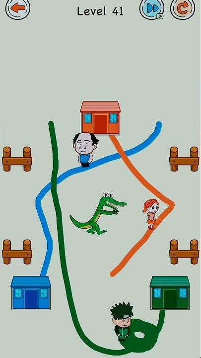 Draw To Home Brain Puzzle Game 🎮 Level 41 Part 6 😱 Shortsviral