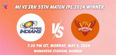 Mi Vs Srh Today Toss And Match Prediction100 Sure Who Will Won