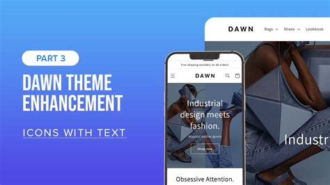 Shopify Dawn Theme Icons With Text And How To Enrich It Part 3