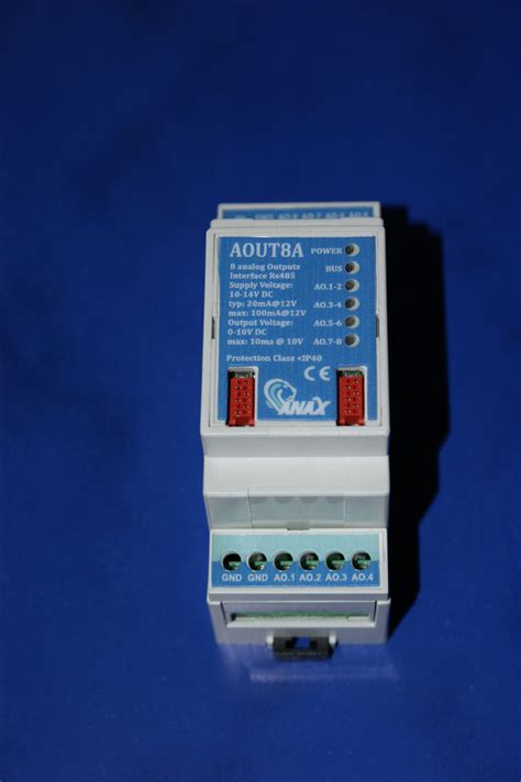 AOUT8A Analog Outputs Module Anax Controls