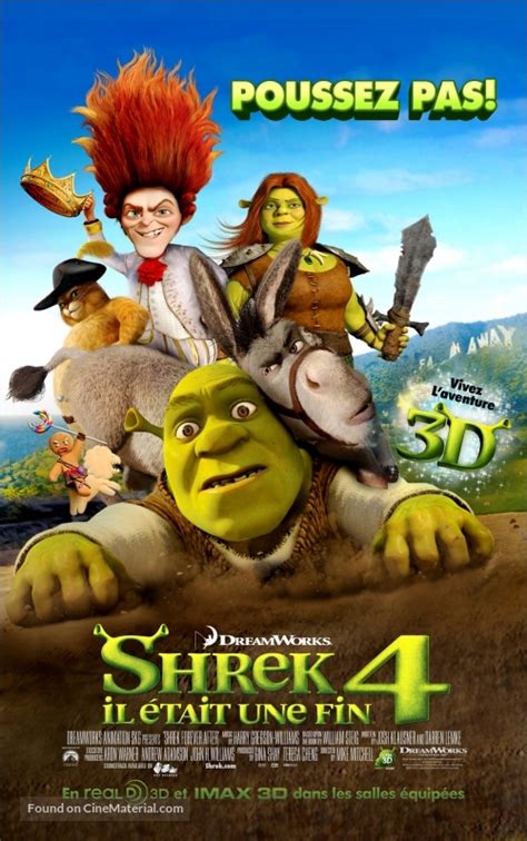 Shrek Forever After French Movie Poster